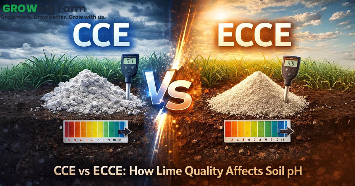 CCE vs ECCE: How Lime Quality Affects Soil pH